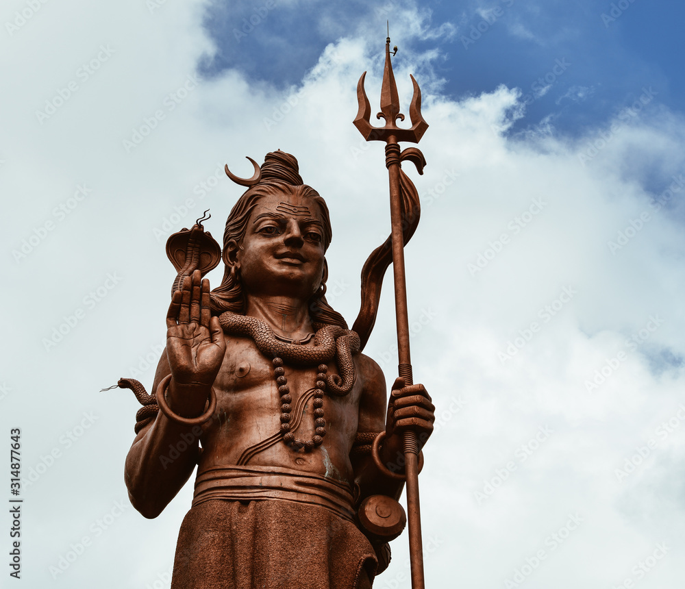 Mangal Mahadev, the tallest statue in Mauritius Stock Photo | Adobe Stock