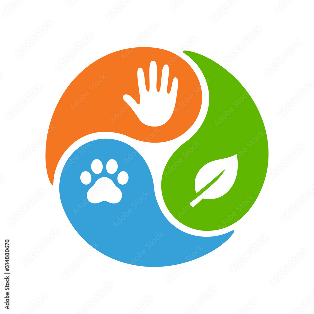 One Health diagram vector de Stock | Adobe Stock