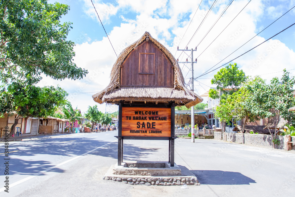 Sade is a traditional Sasak village in Lombok. It is filled with ...