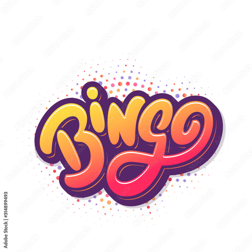 Bingo. Vector card. Stock Vector | Adobe Stock