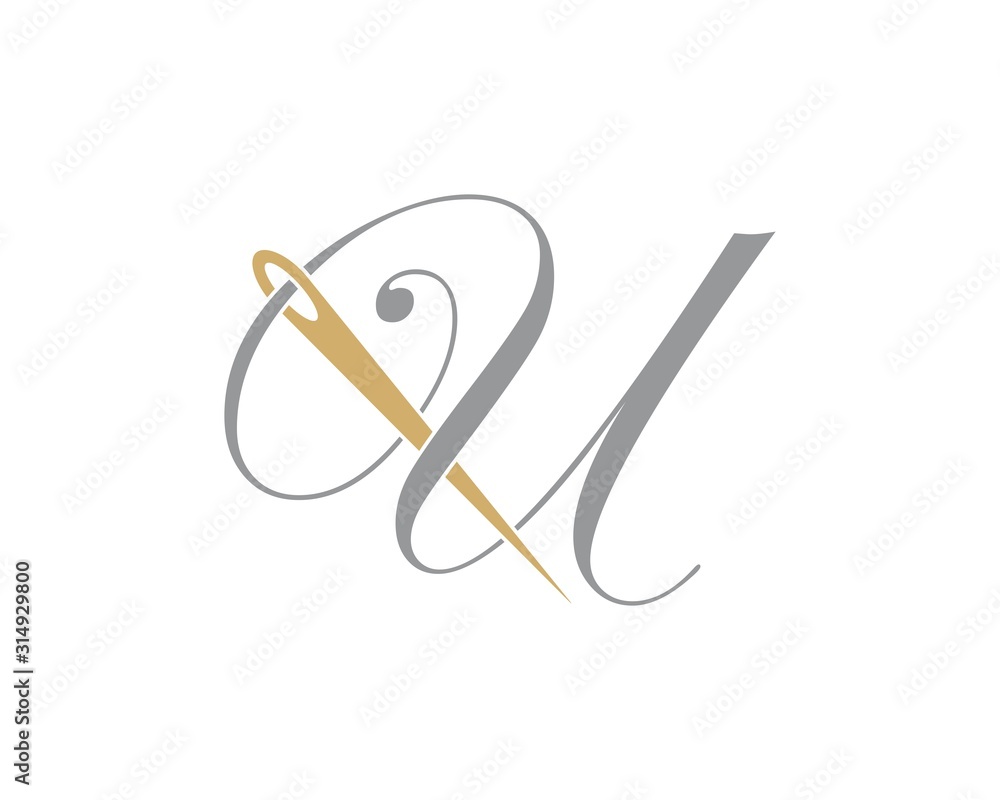 Letter U Tattoo Designs