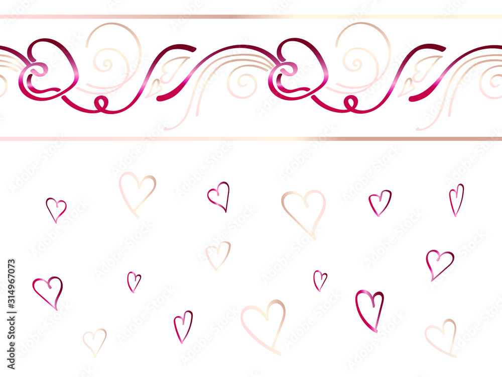 Pink Ribbon Divider