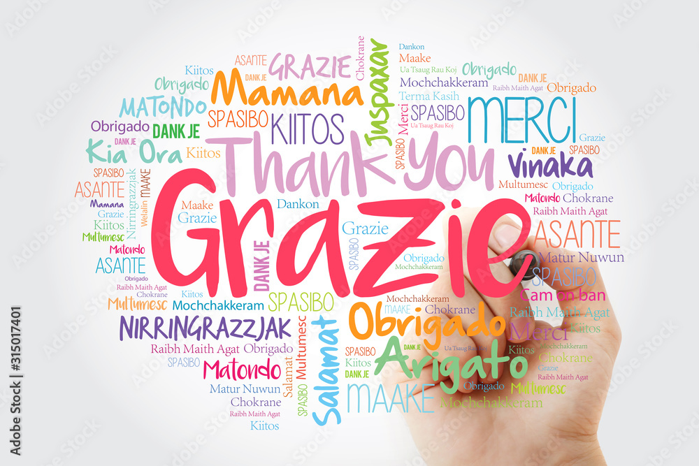 Thank You In Italian