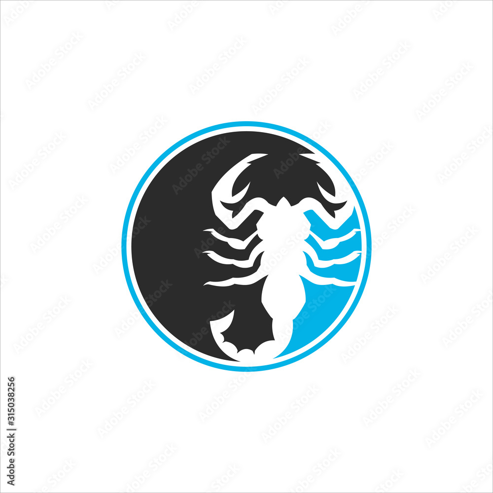 Blue Scorpion Logo