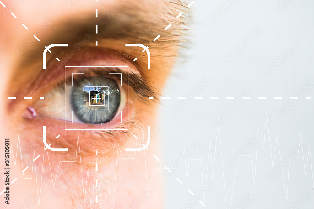 Eye monitoring and treatment in virtual verification in healthcare ...