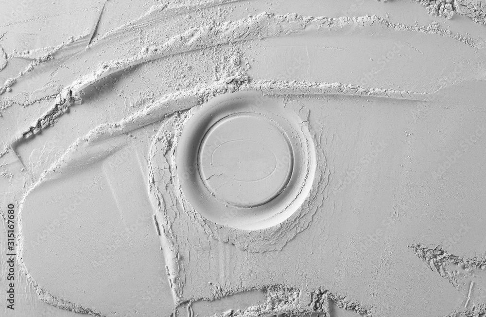 Dry plaster powder background and texture Stock Photo | Adobe Stock