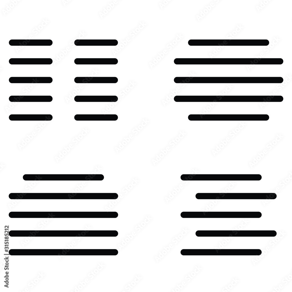 text positions icon. Text edit icon set. alignment-page, text ...