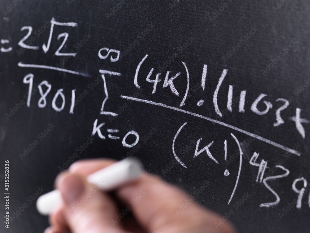 Mathematical Equation Stock Photo | Adobe Stock
