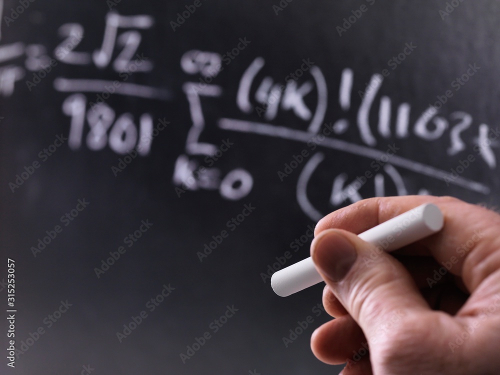 Mathematical Equation Stock Photo | Adobe Stock