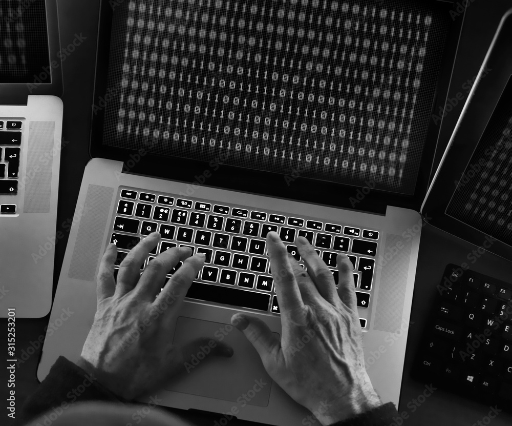 Computer Hacking Stock Photo | Adobe Stock