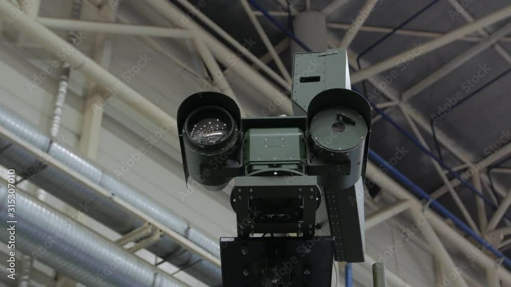 Surveillance camera military radar sight aim sensor detection system ...