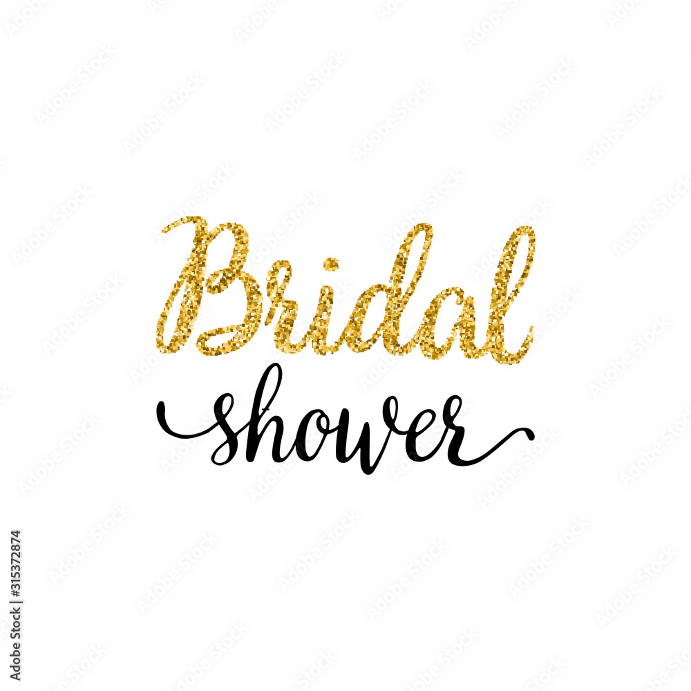 Wedding, bachelorette party, hen party or bridal shower hand written ...