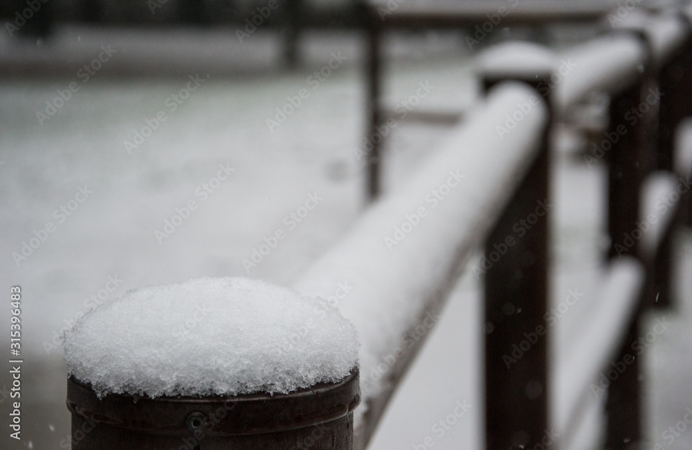 Desolate Winter Landscape
