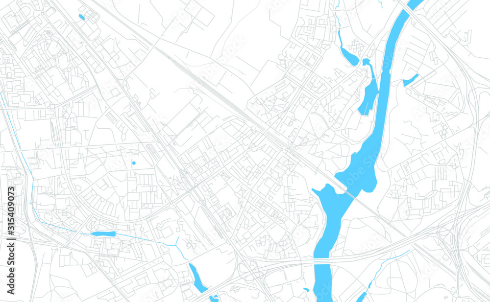 Khimki, Russia bright vector map Stock Vector | Adobe Stock