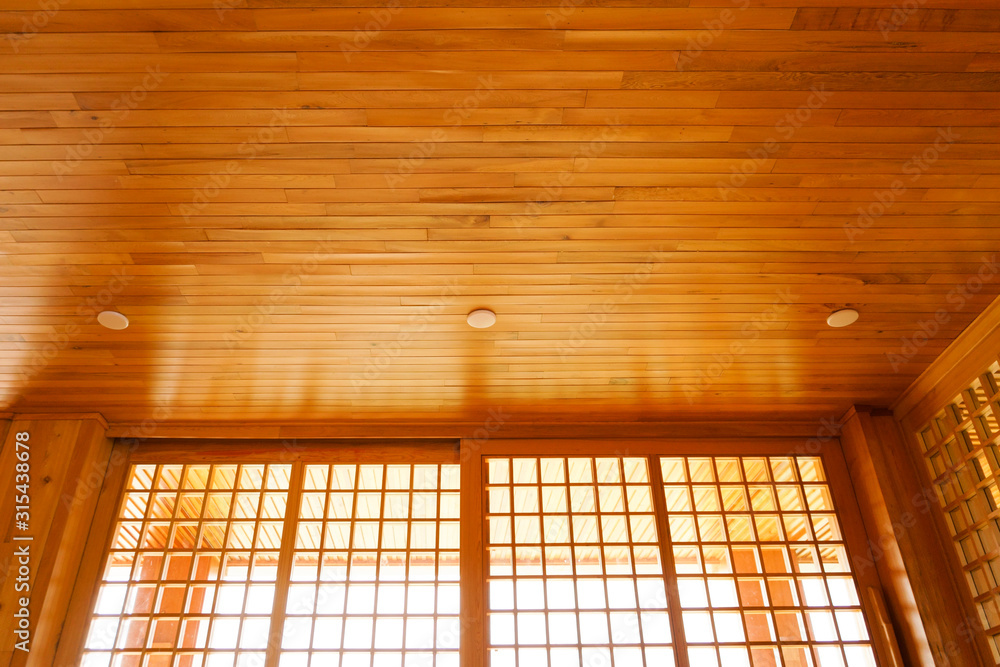 Traditional wood of japan style,texture of Japanese wooden ceiling ...