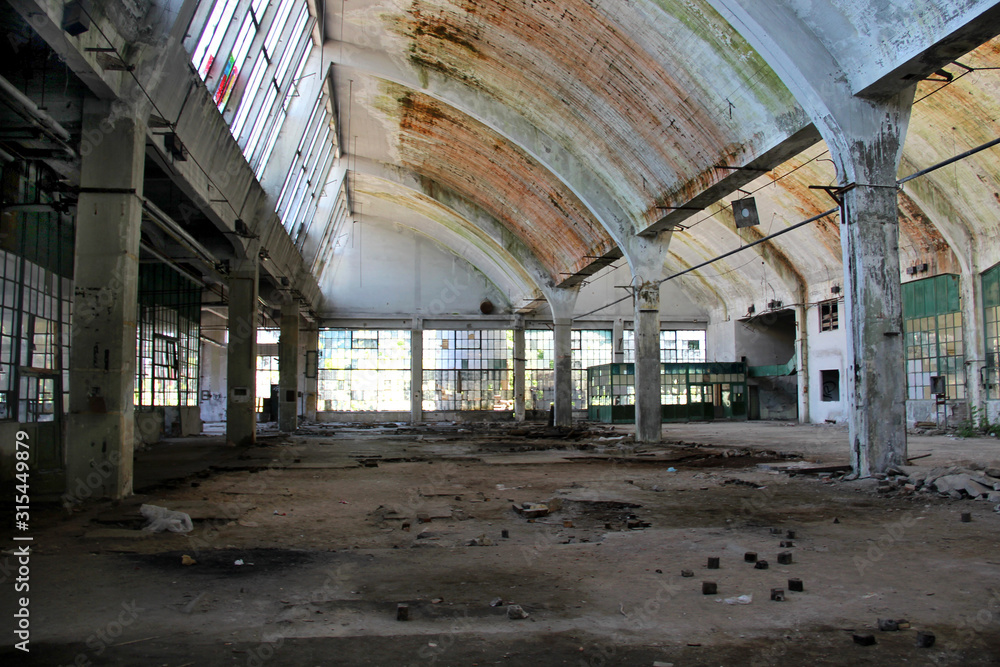 Old beautiful urbex factory Stock Photo | Adobe Stock