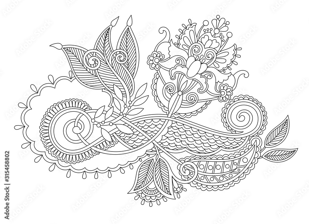 How To Draw Paisley Designs