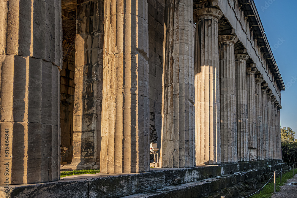 Temple of Hephaestus (Hephaisteion) - well-preserved Greek temple ...