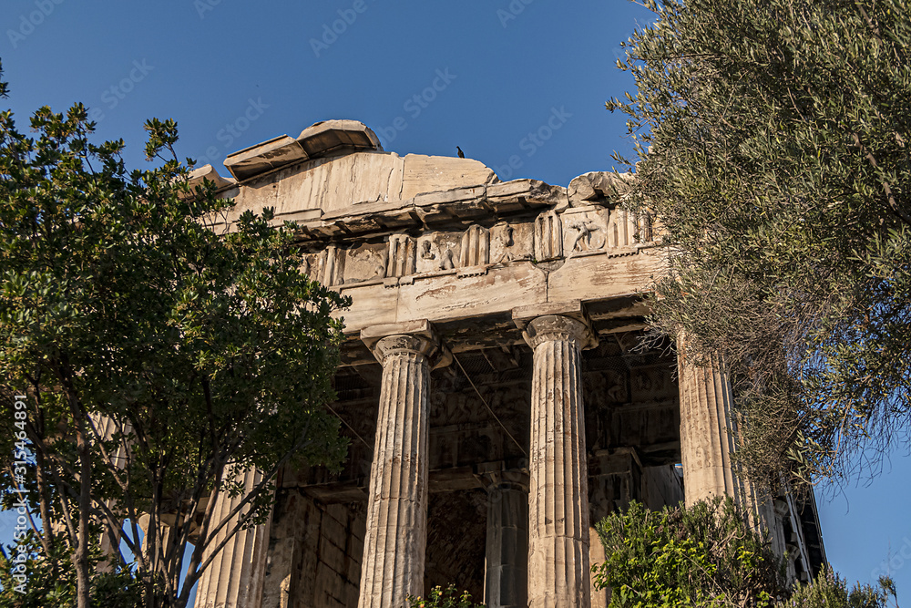 Temple of Hephaestus (Hephaisteion) - well-preserved Greek temple ...