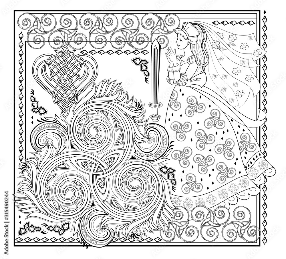 Free Middle Ages Coloring Pages