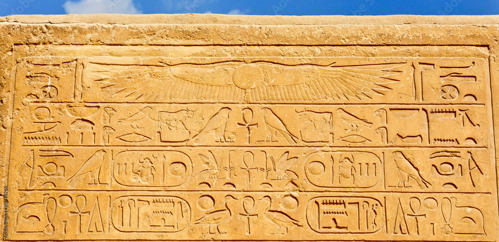 Egypt Ancient Stone Giza Plateau & Great Pyramid in Full Moon & Lunar ...