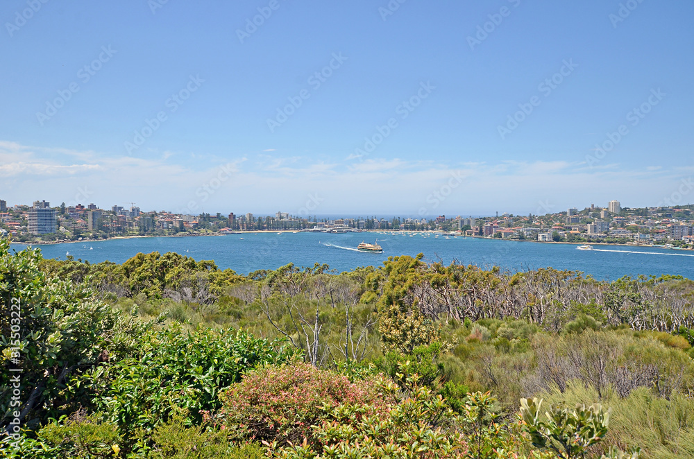 Foto de View on Manly Bay and Manly beach from one of the most ...