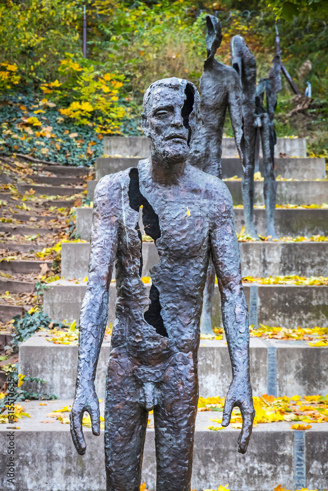 Memorial to the victims of Communism, statues in Prague commemorating ...