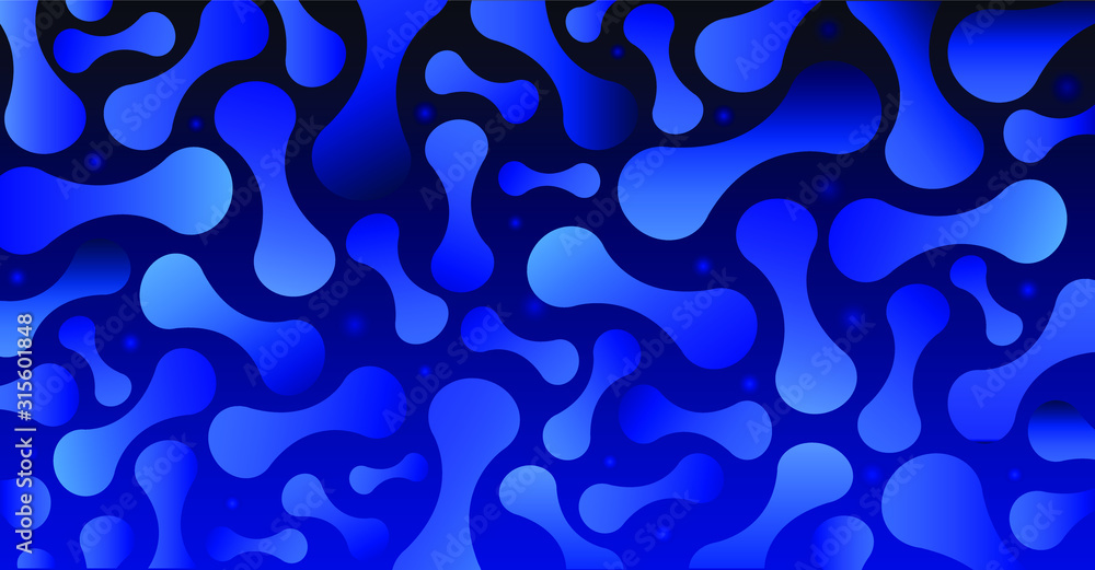 Micro probiotic microorganism, science background. Medicine and ...