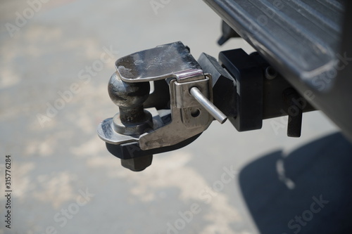 Car's tow bar design Stock Photo | Adobe Stock
