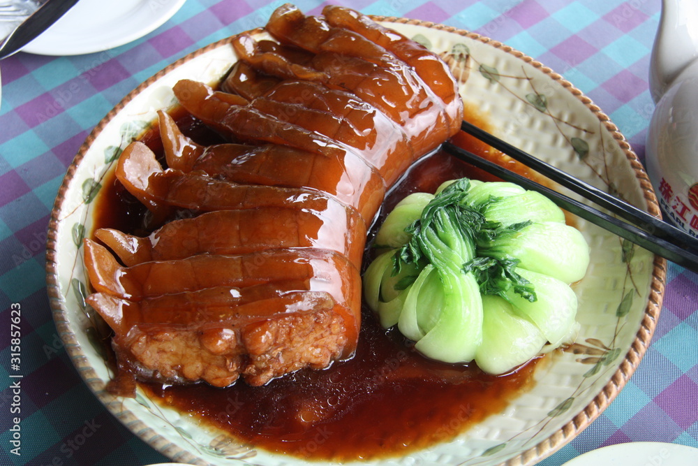 Cooked Crocodile Meat