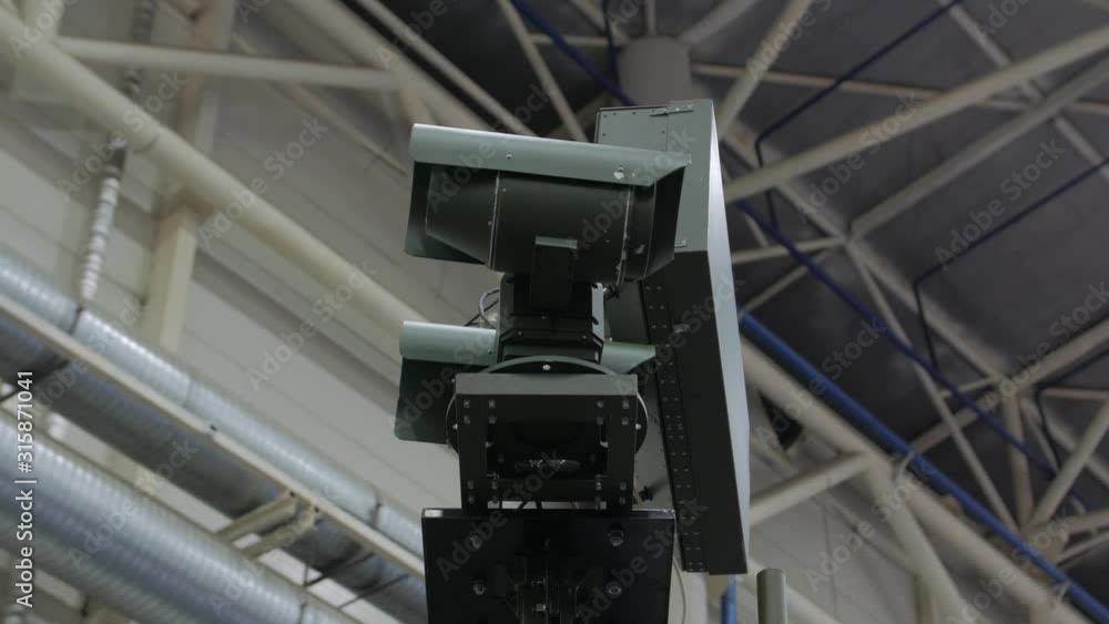 Surveillance military camera radar sight aim sensor detection system ...