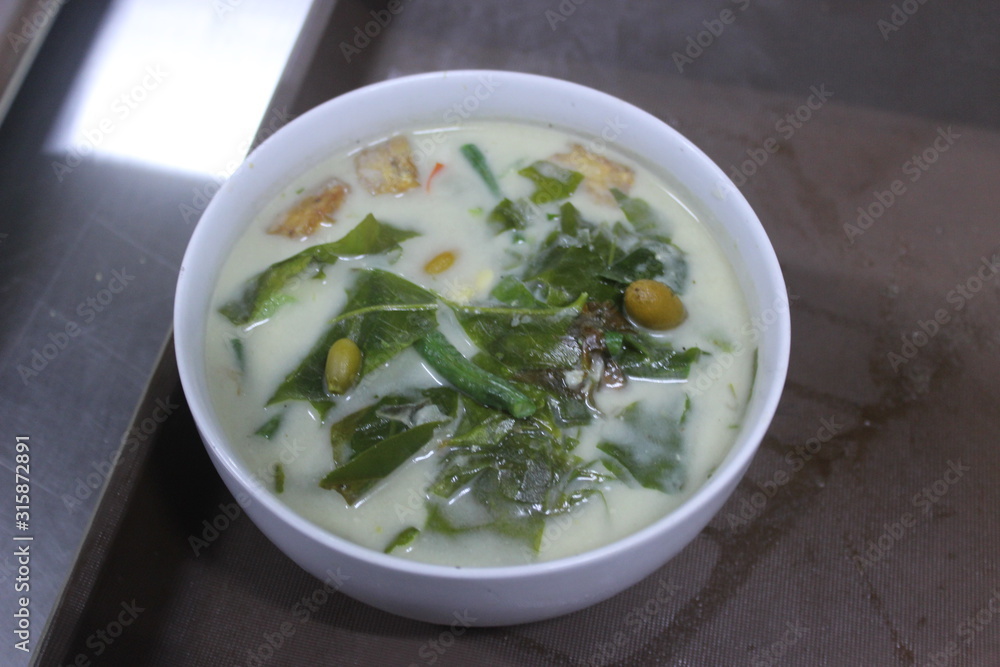 Sayur lodeh is a traditional food from indonesia Stock Photo | Adobe Stock