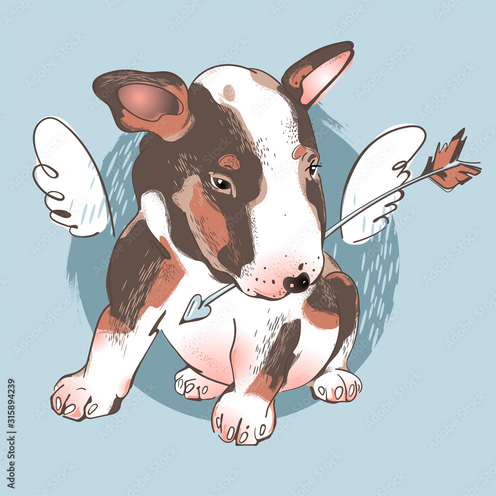 Animated Bull With Wings