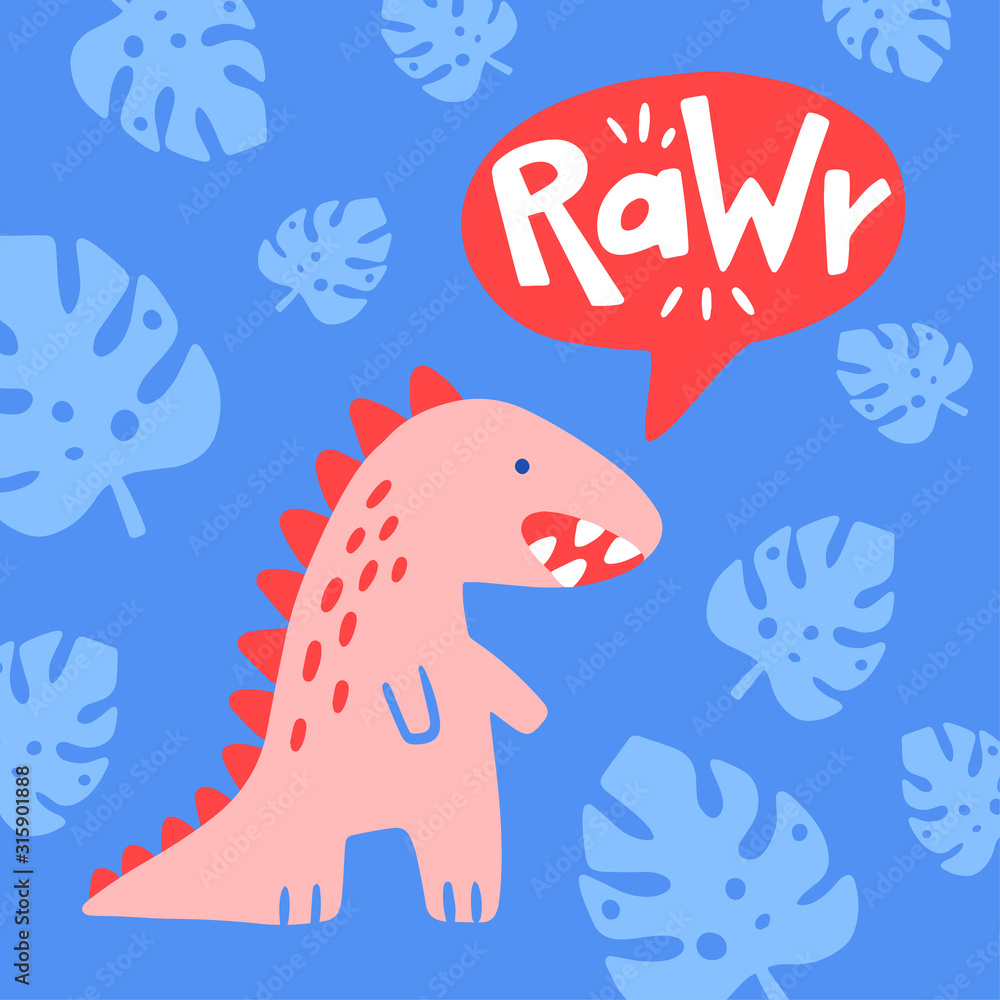 Dinosaurs Cartoon Rawr
