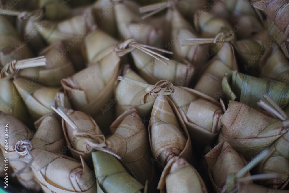 Ibos or Suman sa Ibos, a Filipino Native Delicacy or Kakanin made of ...