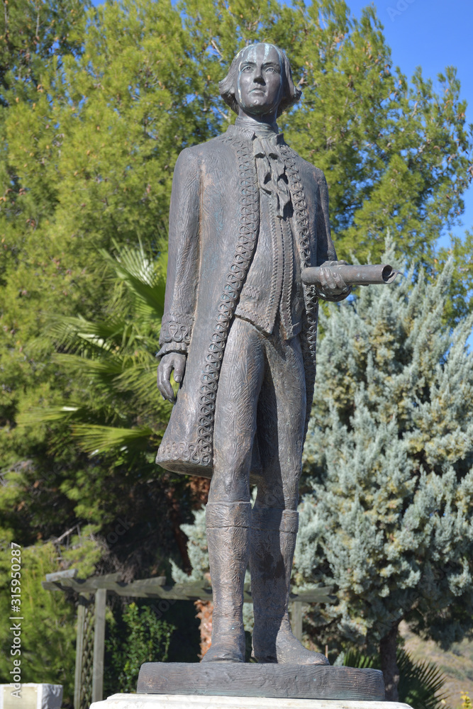 Bernardo De Galvez Statue