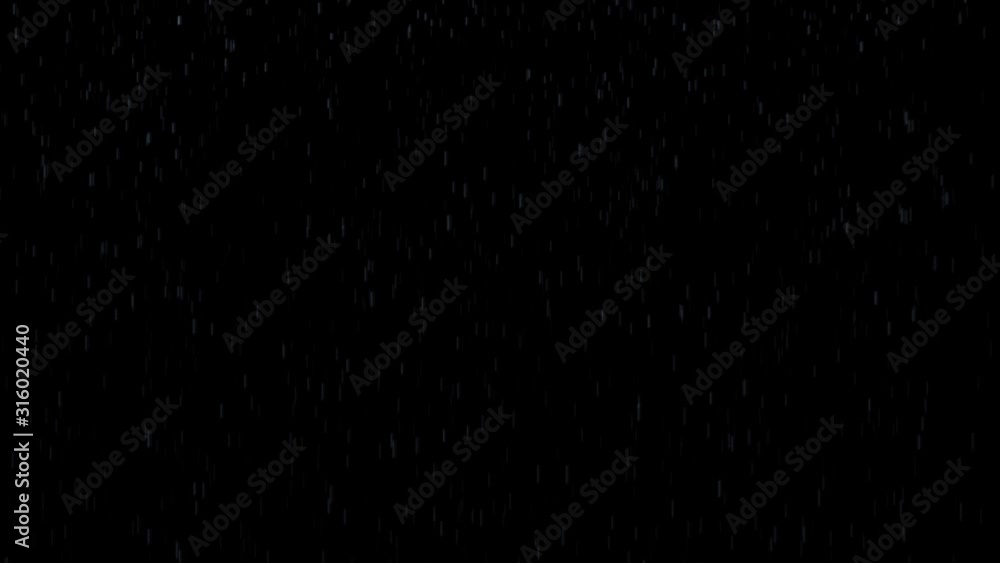 Falling raindrops on black background HD 1920x1080 Stock Video | Adobe ...