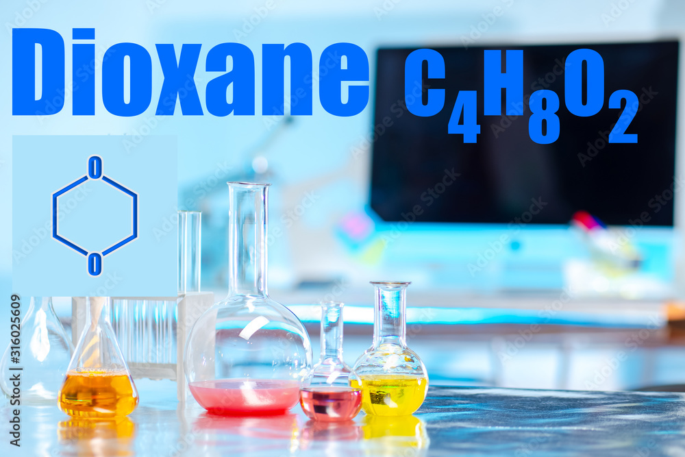 Genetic laboratory. A female geneticist takes notes during expertise ...