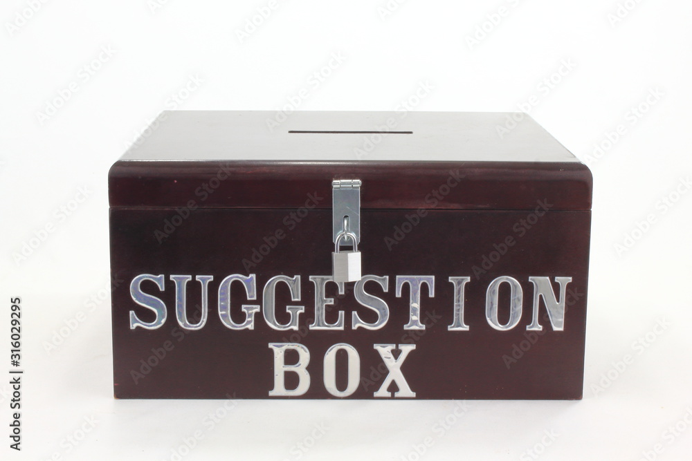 Suggestion Box Stock Photo | Adobe Stock