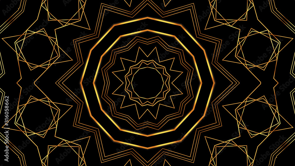 ภาพประกอบสต็อก 20s Retro style. Abstract Art deco style Linear ...