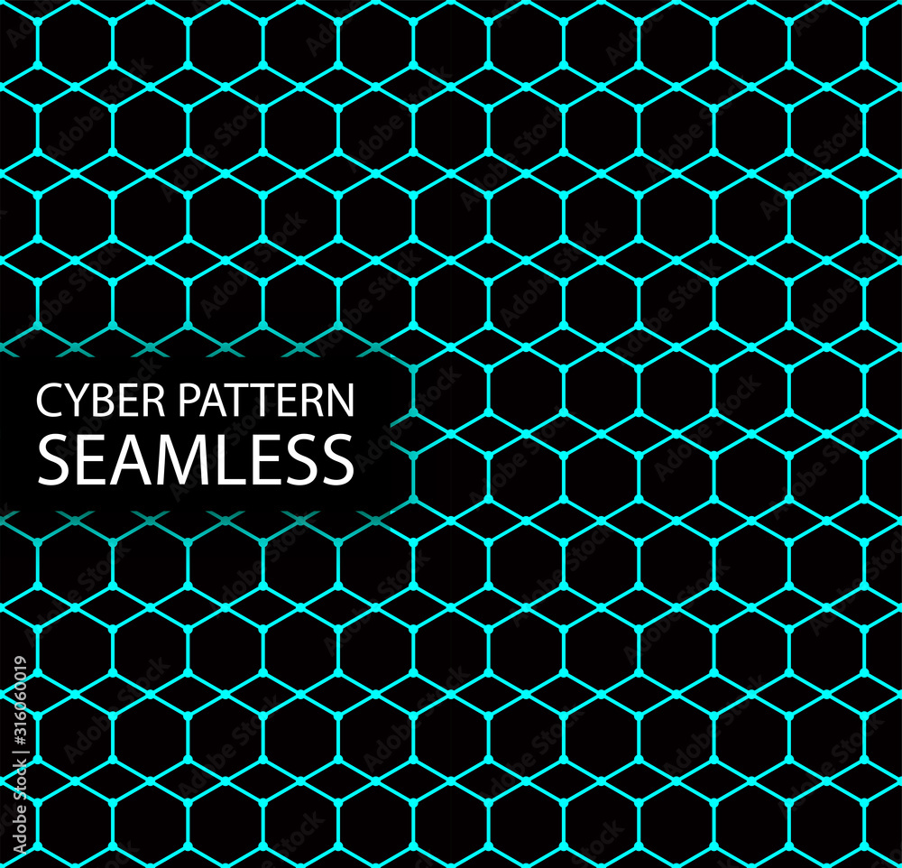 Seamless cyber pattern. Circuit board texture. Digital high tech style ...