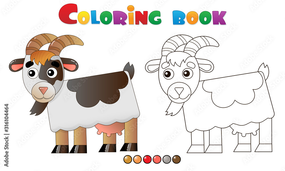 Nanny Goat Clipart