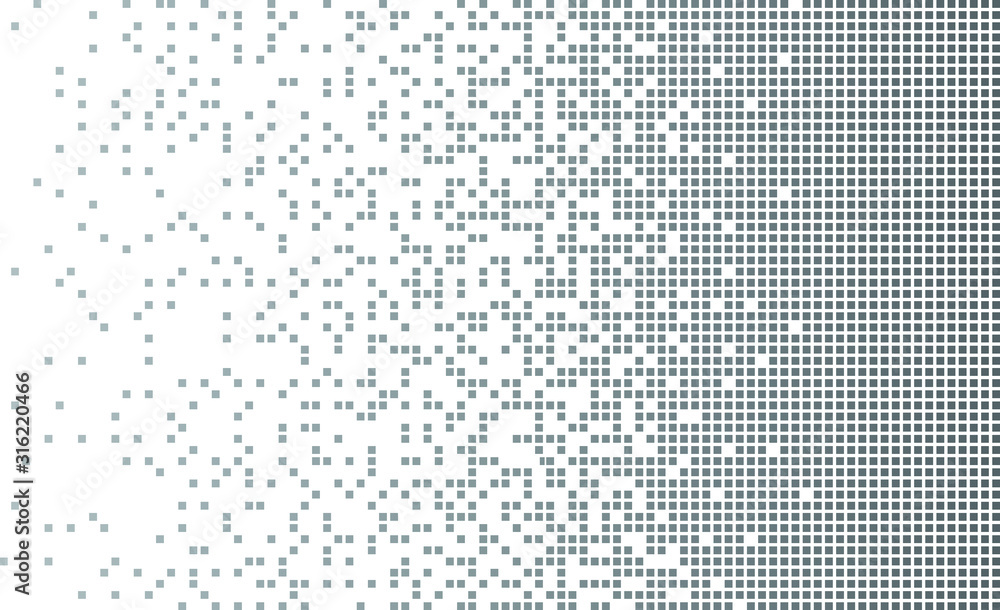 disintegration, Dispersed background Stock Vector | Adobe Stock