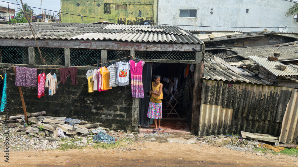 Poor simple lives of ordinary people. Open everyday life of people ...