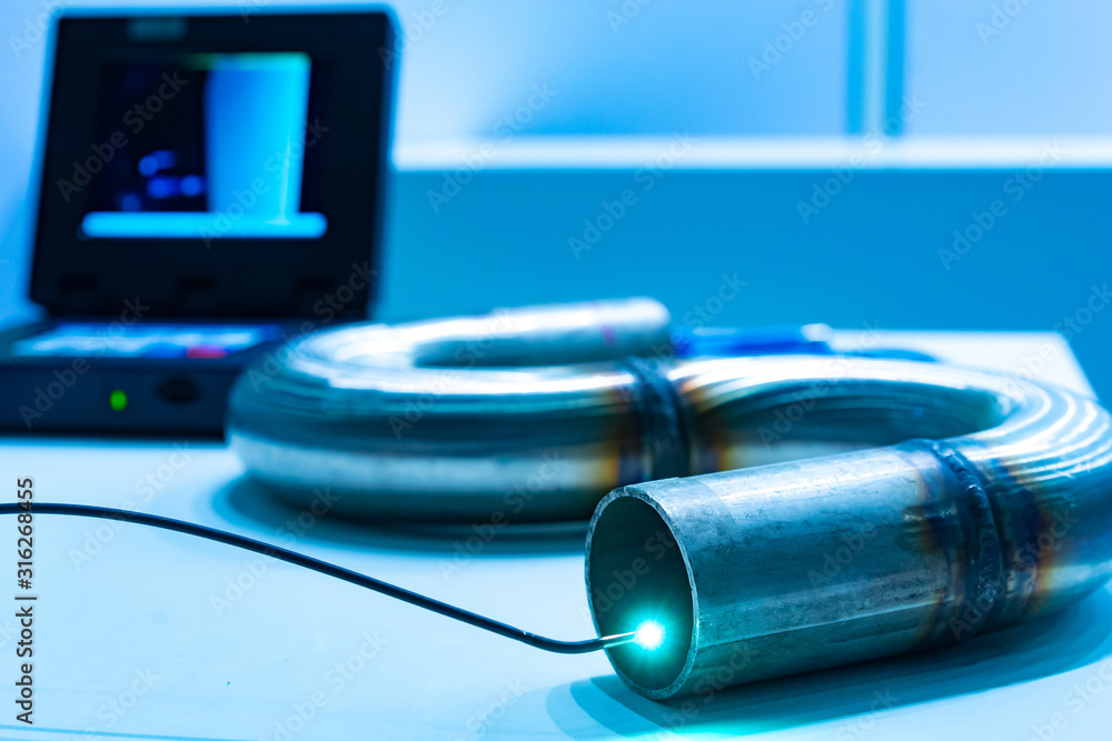 Optical quality control of welding. Device for industrial control ...