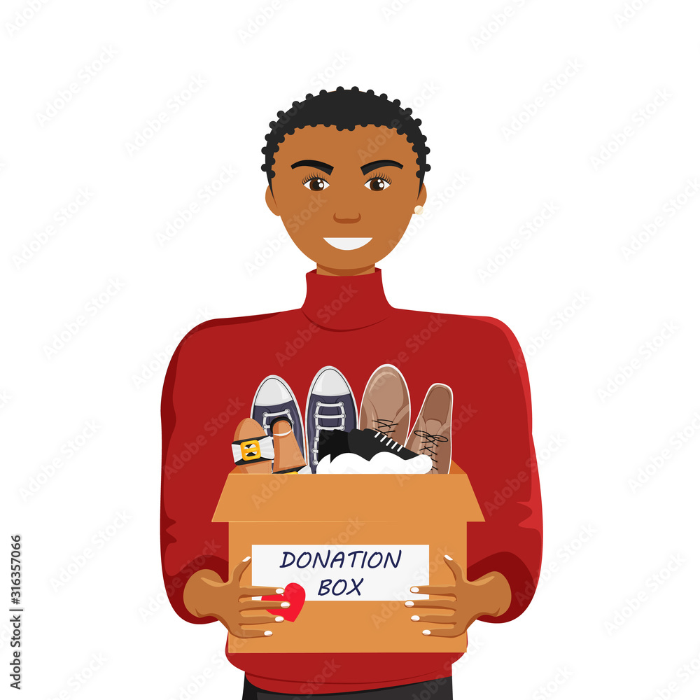 Clothing Donation Box Clip Art