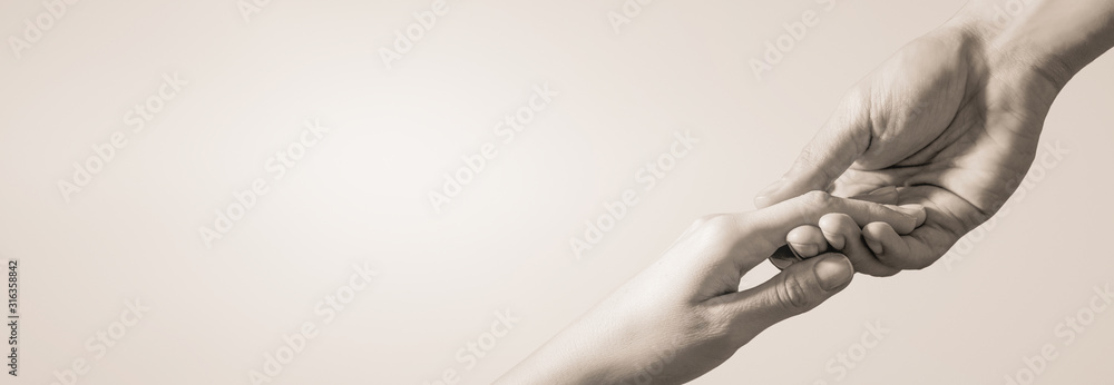 Helping hand concept. Stock Photo | Adobe Stock