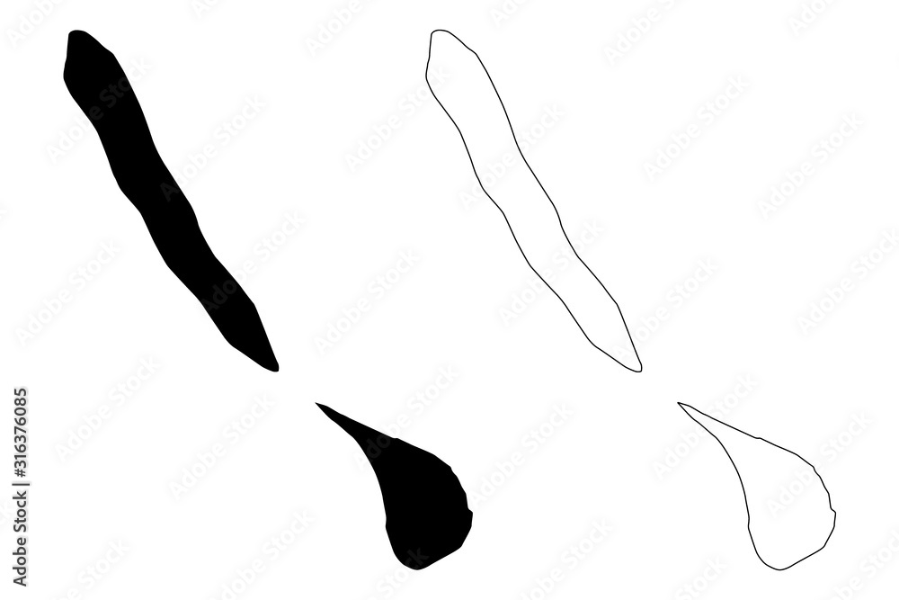 Agalega islands (Republic of Mauritius, island, Districts of Mauritius ...