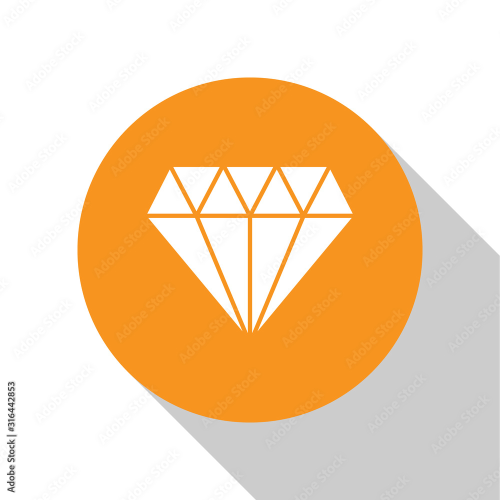 Diamond In Circle Symbol