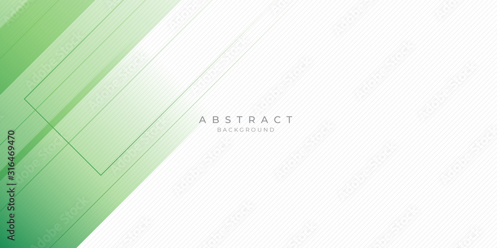 Abstract green background. Suit for presentation design with modern ...